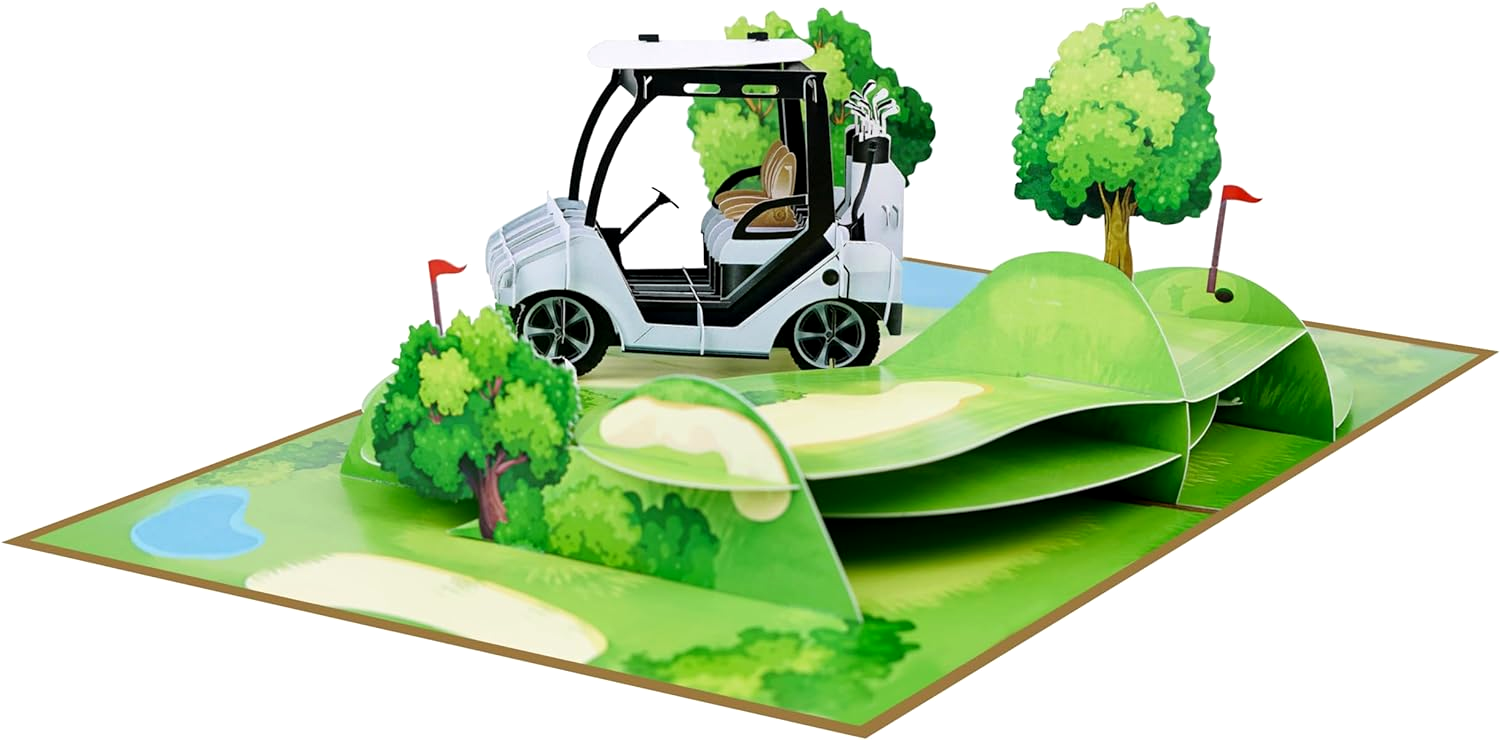 Golf Pop Up Card | Duluth Studio Market