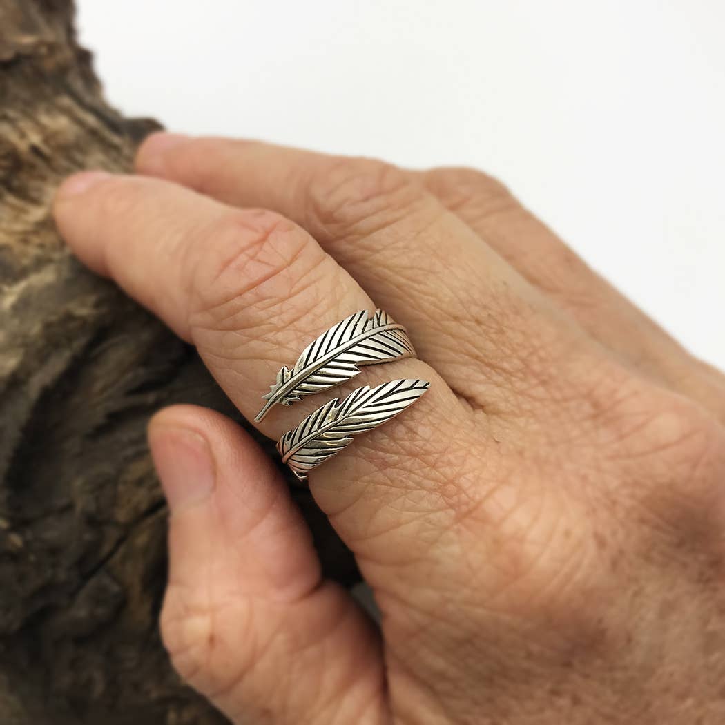 Adjustable feather ring store