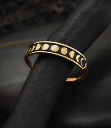 Bronze Moon Phases Ring | Duluth Studio Market