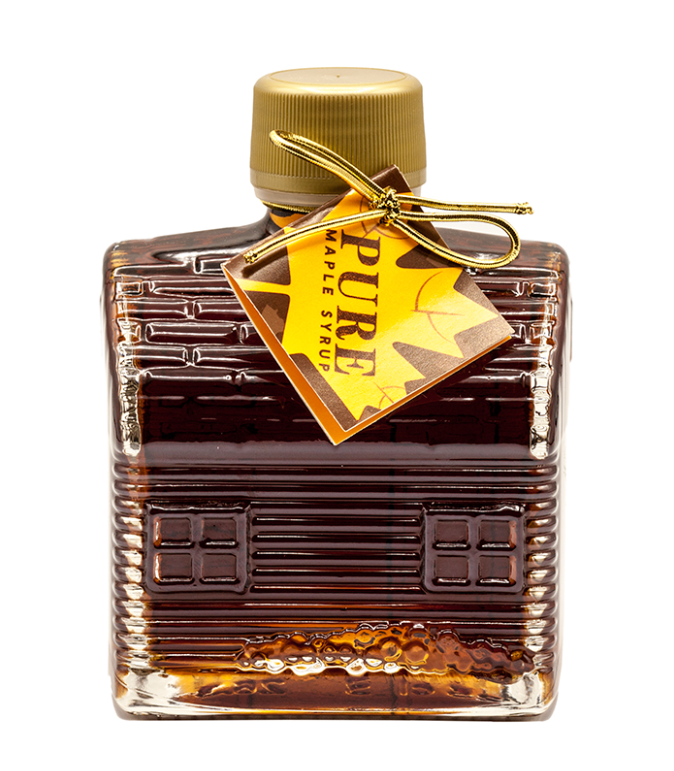 Hamel Pure Maple Syrup - Glass Log Cabin | Duluth Studio Market